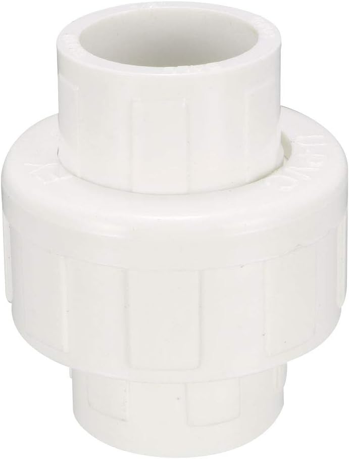 Amazon.com: uxcell 20mm Slip x 20mm Slip Metric PVC Pipe Fitting Union ...