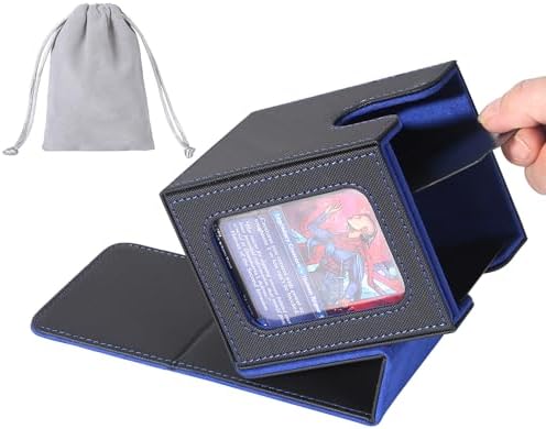 Amazon.com: AFIING MTG Deck Box for Commander Display,Card Deck Box ...