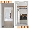 Amazon.com: Maasechs 2 Pcs Rounded Doorway Arch Kit DIY Interior ...