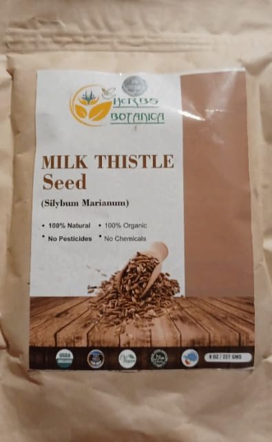 Amazon.com: Herbs Botanica Milk Thistle Herb Seeds Semilla De Cardo ...