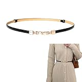 ・ブランド:Doyime・【レディース細ベルト】レディース細ベルトば上品な華やかさがさり気ないワンポイントがお洒落度をアップ。ゴールバックルにパール装飾が女性らしさをプラスさてお呼ばれから普段まで楽しめる細ベルトです。・【高品質の素材】パー...