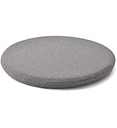 Amazon.com: 14" Round Memory Foam Chair Cushion Detachable Bar Stool ...