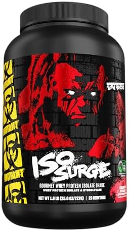 Amazon.com: Mutant ISO Surge Whey Protein Isolate Powder Acts Fast to ...