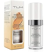 Amazon.com : TLM Color Changing Foundation Concealer Cover Cream Liquid ...