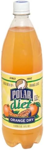 Amazon.com : Polar Orange Dry Soda Diet 1 Liter (Pack of 12) : Fruit ...