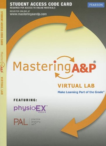 Mastering A&P Virtual Lab without Pearson eText - Standalone Access ...