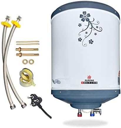 Buy ACTIVA 15 Ltr Storage 2 KVA 5 Star GLASSLINE Tank Geyser with ...