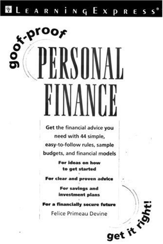 Amazon.com: Goof-Proof Personal Finance: 9781576855027: LearningExpress ...