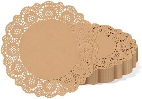 Amazon.com: Svalor 100 Pieces Paper Doilies, 12 Inch Doilies for Food ...