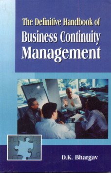 Definitive Handbook of Business Continuity Management - | 9789380014203 ...