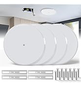 Ceiling Cover Plate,5 Inch Metal Blank Wall Plate Fits 3-1/4" to 4 ...
