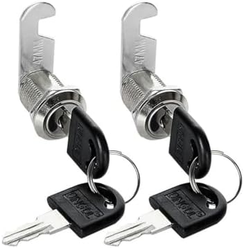 Security Mailbox Lock,2 PCS Tool Box Locks Replacement Set Mailbox ...
