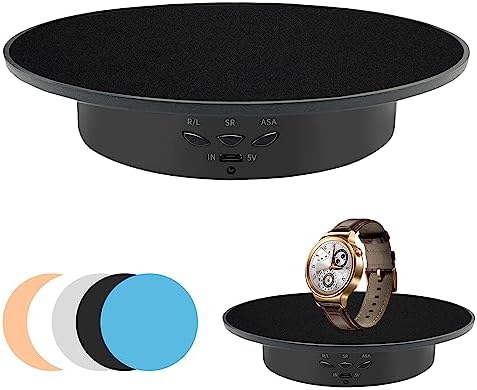 Amazon.com: Motorized Rotating Display Stand, Electric Rotating ...