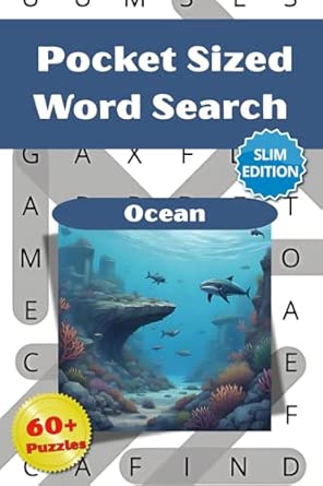 Ocean Pocket Sized Word Search Puzzle Book: Pocket Size Word Searches ...