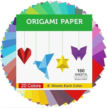 Amazon.com : BUBU Origami Paper Kit 1000 Sheets 6 Inch Square Double ...