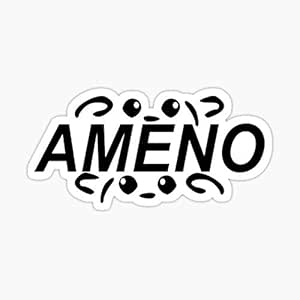 Amazon.com - Ameno Sticker - Sticker Graphic - Auto, Wall, Laptop, Cell ...