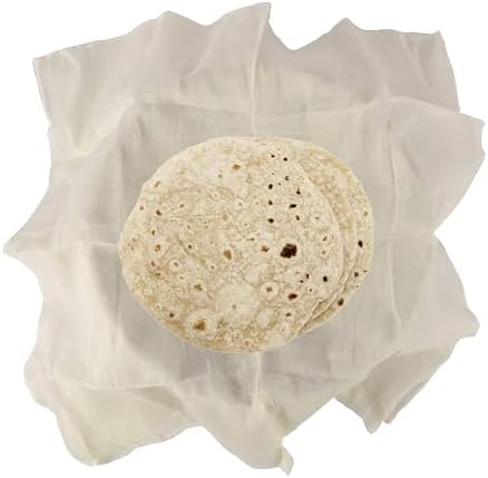 TheHandikrafts Pure Cotton Hygienic Roti Clothes Wrap, Chapati Cover ...