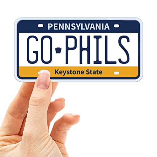 Amazon.com: Pennsylvania License Plate Stickers, 20+ PA Cities ...
