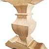 Amazon.com: DESIGN 59 Trestle Table Base- Single Hardwood Pedestal (P02 ...