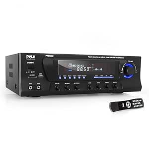 300W Digital Stereo Receiver System - AM/FM Qtz. Synthesized Tuner, USB ...