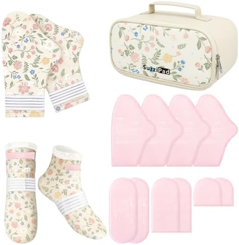 Amazon.com: SuzziPad Chemo Gloves and Socks with Insulated Bag for ...