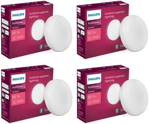 Buy PHILIPS Rimless Full Glow 5-watt Round LED Surface Downlighter ...