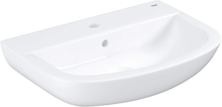 Grohe BAU Ceramic | Bathroom Ceramic – Washbasin 65 cm + Grohe Drain ...