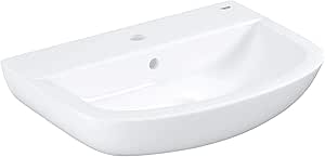 Grohe BAU Ceramic | Bathroom Ceramic – Washbasin 65 cm + Grohe Drain ...