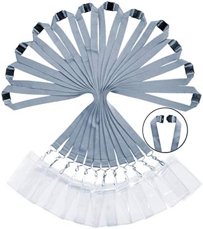 Breakaway Lanyards with ID Badge Holder&Breakaway Clasp Neck Strap for ...