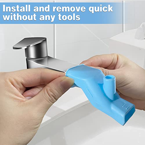 Snapklik.com : Silicone Faucet Extender - Sink Water Tap Extender Spout ...