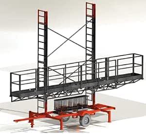 EZ Scaffold Quick Lift / 24' Height / 24' Working Platform/Electric ...