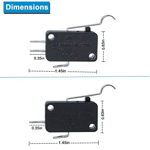 Snapklik.com : 1014807 & 1014808 2 & 3 Prong Micro Switch For Compatible