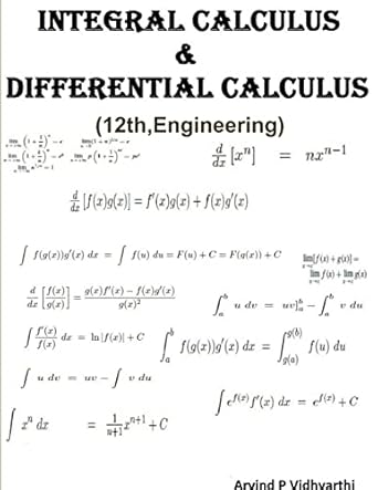 Integral & Differential Calculus: Amazon.co.uk: Vidhyarthi, Arvind P ...