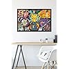 Amazon.com: Pokémon: Battle Art - Group Wall Poster, 34L" x 22.4W ...
