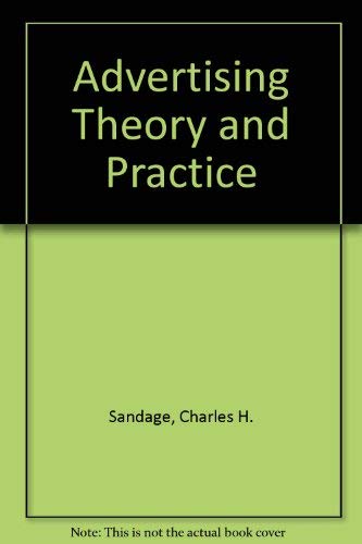 Buy Advertising Theory and Practice Book Online at Low Prices in India ...