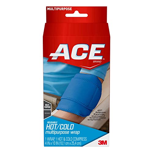 ACE Brand Cold/Hot Compress Multi Purpose Wrap, Blue, 1/Pack | Amazon ...