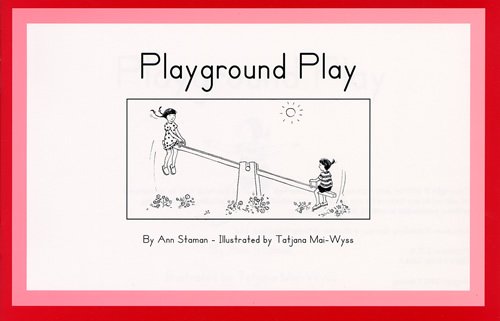 Amazon.fr - Playground Play, Handprints Storybook set of 6 rea - Livres
