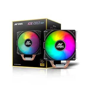 Ant Esports ICE-C612 V2 ARGB CPU Cooler| Support Intel LGA1200, LGA115X ...
