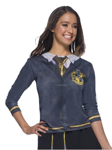 Rubie’s Official Harry Potter Hufflepuff Costume Skirt and Top Bundle ...