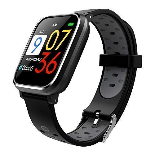 FOKECCI Bluetooth Smartwatch with All-Day Heart Rate and Activity ...