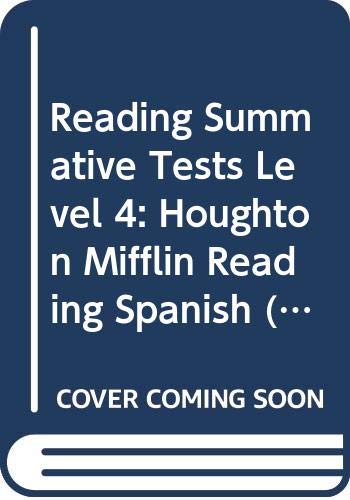 Reading Summative Tests Level 4: Houghton Mifflin Reading Spanish (Hm ...