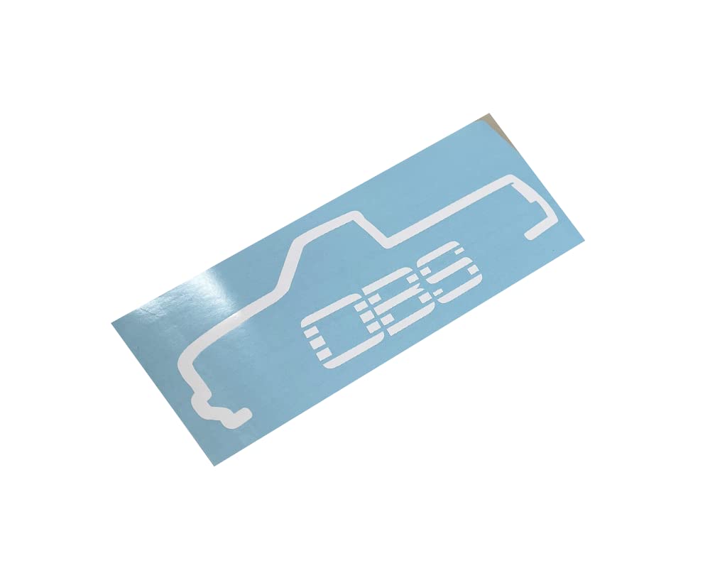 Amazon.com: OBS Single Cab Truck Decal Sticker Window Windshield Bumper ...