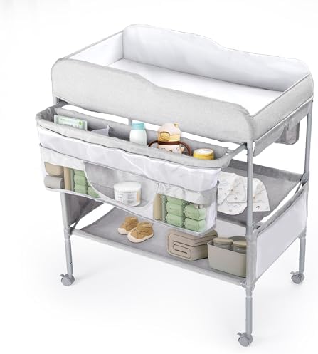 Amazon.com: Baby Changing Basket by Woven Baby | Changing Basket for ...