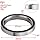 for Bike Headset Bearings 1.5 Inch and 1 1/8 Inch, 45/36 Degree Steel Headset Bearings in Silver ...