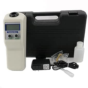 Amazon.com: Graigar WGZ-1B Medidor portátil de turbidez del agua del turbidímetro digital con ...