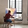 Amazon.com: Reuentone Wooden H-Frame Easel Stand, Art Easel Stand with ...