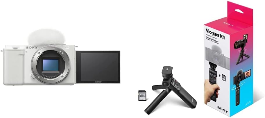 Amazon.com : Sony Alpha ZV-E10 - APS-C Interchangeable Lens Mirrorless Vlog Camera & Vlogger ...