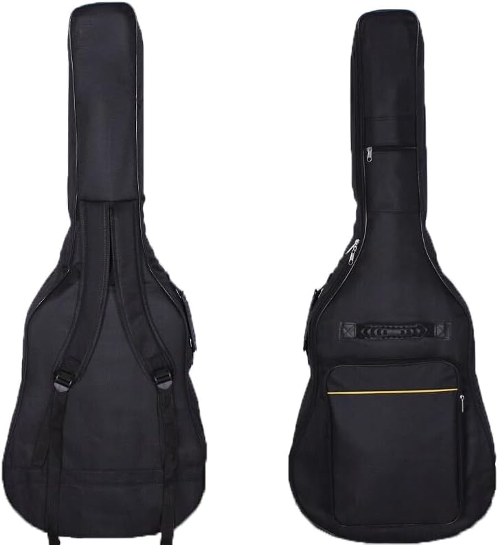 Jade Deals 41" Acoustic Guitar Bag Padded Gig Bag with Double Straps ...