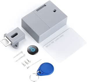 Amazon.com: KFJBX DIY Smart Sensor Hidden Safety Digital Cabinet Lock ...