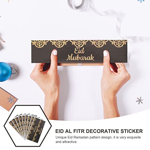 Eid Mubarak Water Bottle Sticker: Islam Muslim Ramadan Labels ...